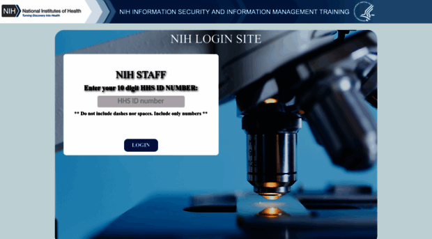 irtsectraining.nih.gov... Home Page. Реформал.